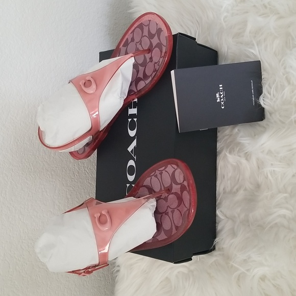 Coach | Shoes | Coach Natalee Jelly Sandals | Poshmark